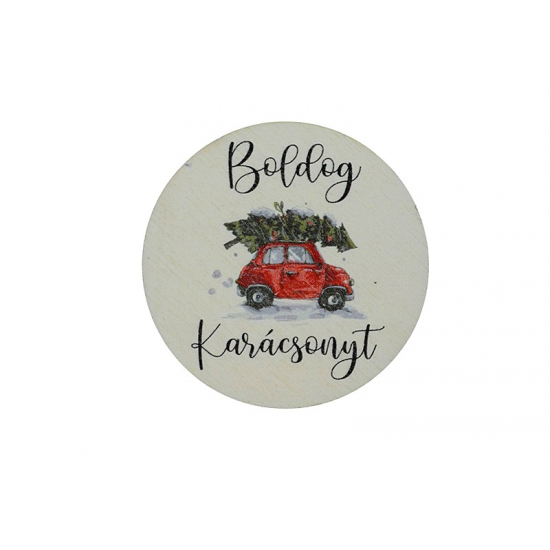 50-ES KÖR PIROS AUTÓ - Virág -és dekorációs nagykereskedelem