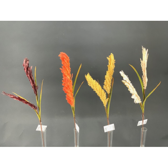 Selyemvirág cirok bordó - Virág -és dekorációs nagykereskedelem