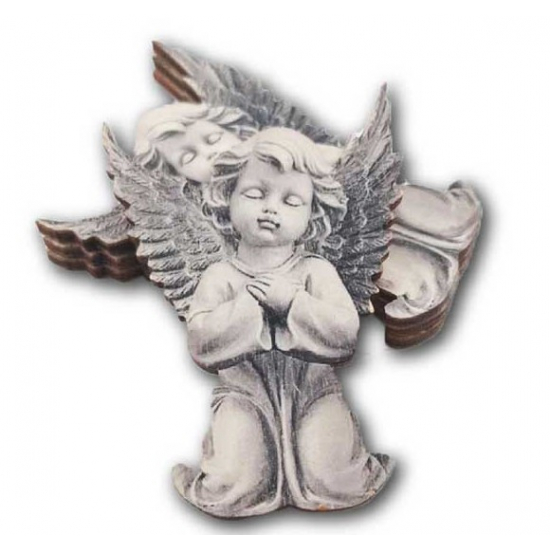 TÁBLA fa TÉRDELŐ ANGYAL 4,5*7 LV - Virág -és dekorációs nagykereskedelem